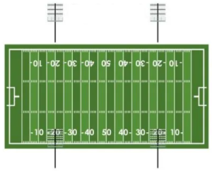 Football Field Light Poles | LED Lighting Supply