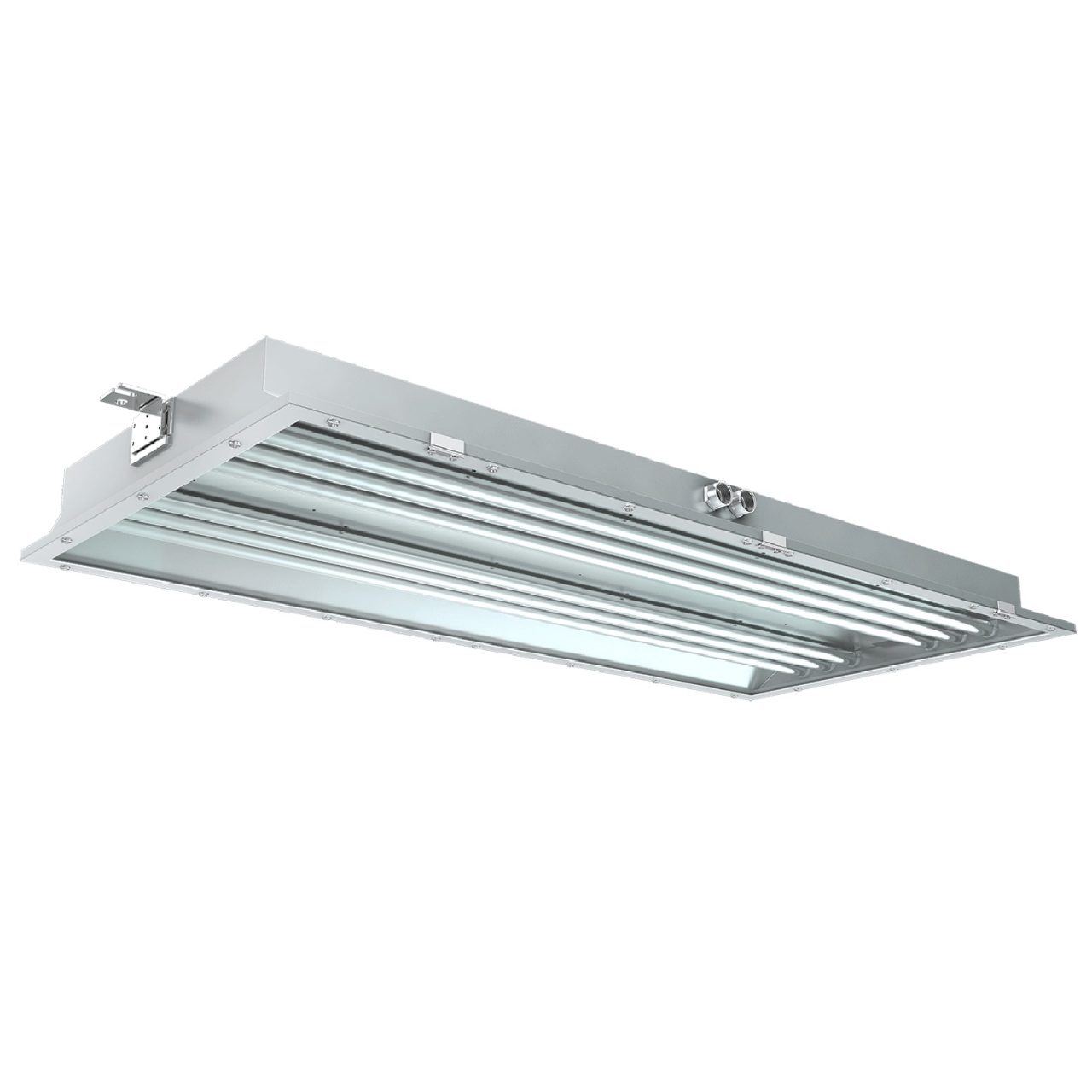 60 Watt Explosion Proof 2x4 Low Profile Linear LED Light | 8400 Lumens ...