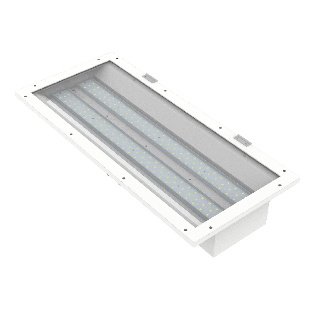 40 Watt Explosion Proof 1x2 Low Profile Linear LED Light | 5600 Lumens ...