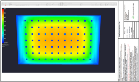 Data Center Lighting Layout | LED Design, Security Lighting & Foot ...